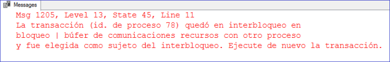 ¿Qué es un Deadlock en SQL Server? - DATOPTIM