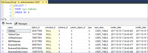 Genera Reporte de Tablas de SQL Server - DATOPTIM