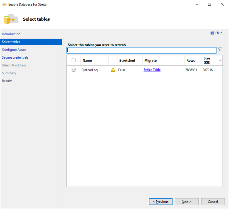 Configurar Stretch Database en SQL Server - DATOPTIM